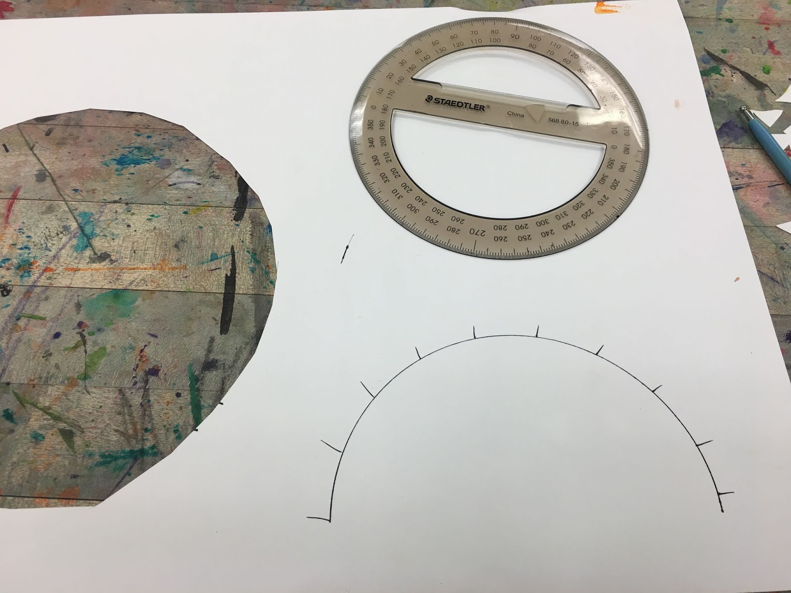 Art Room Blog: Parabolic Curve Sunflowers...