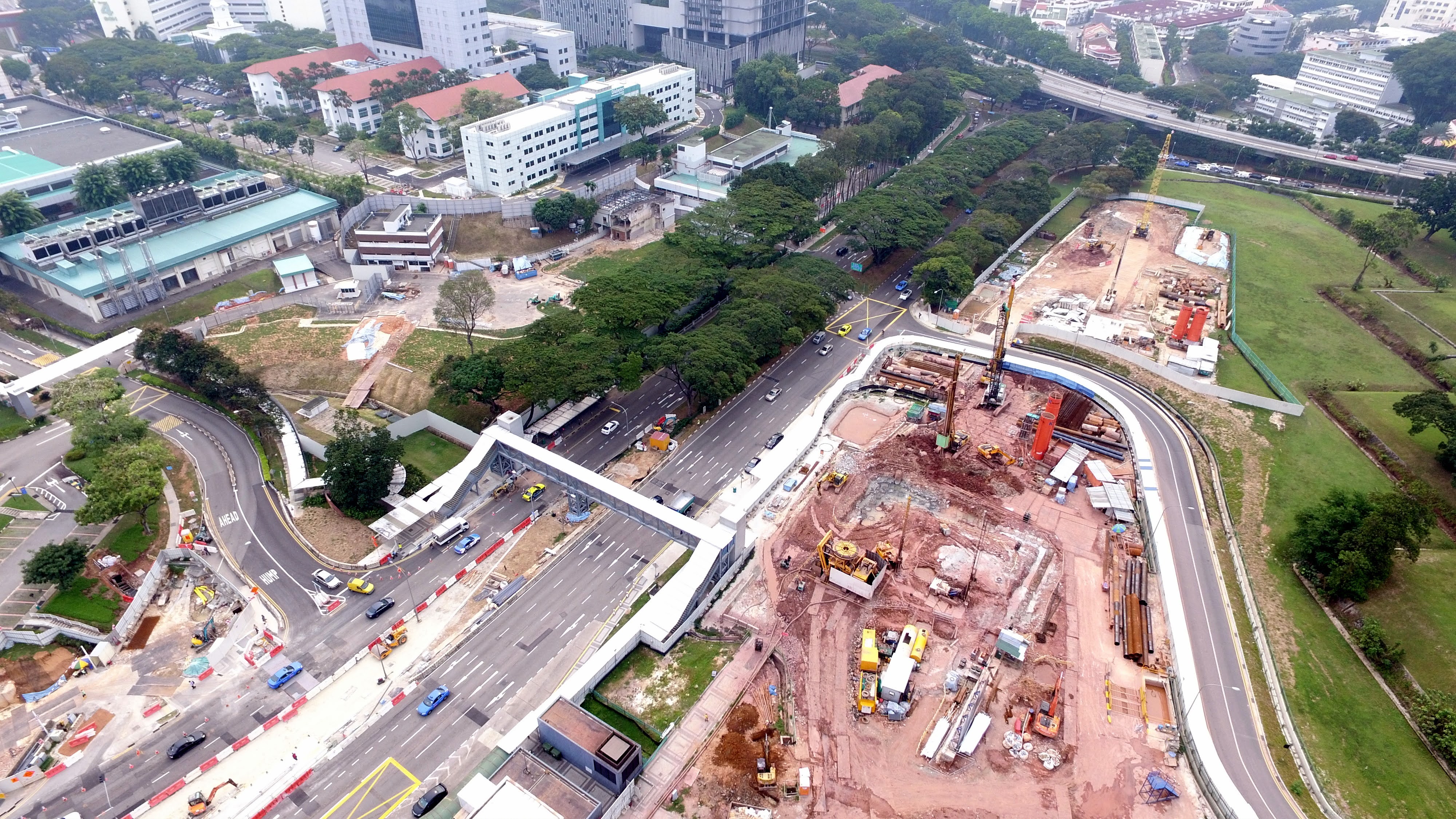 Thomson Line Construction: Outram Park Diverts