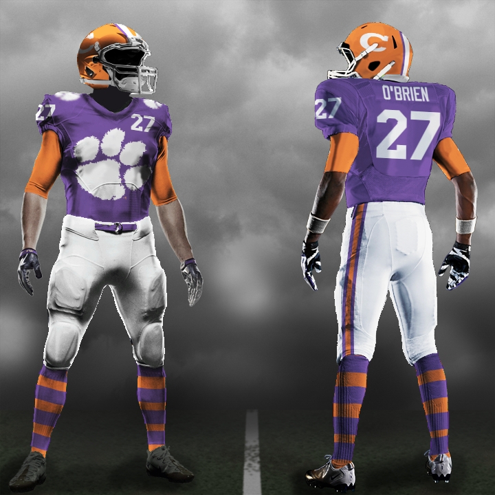 League of Awesomenicity!: Letter Fronted Football Uniforms - My take!