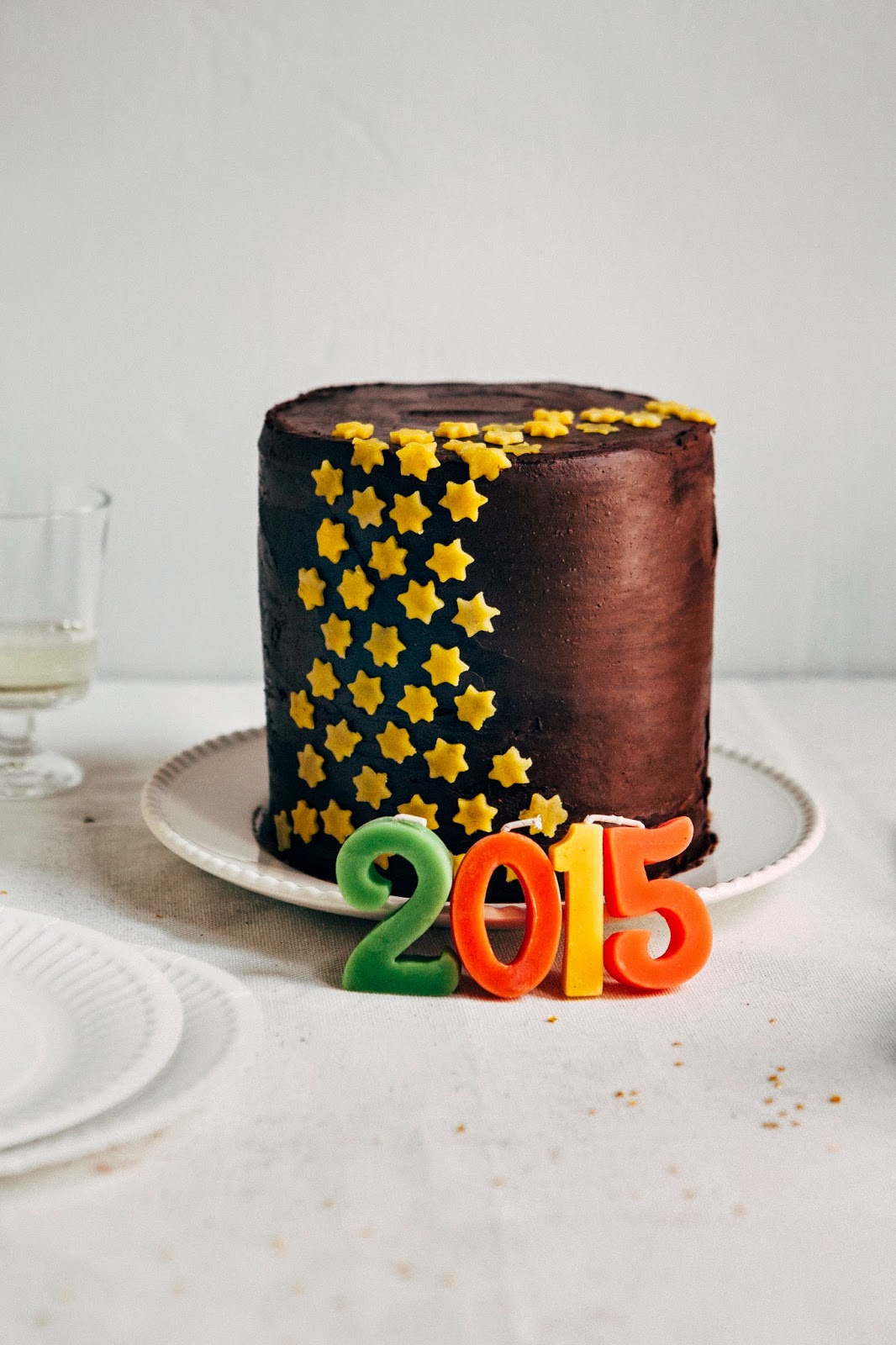 Chocolate Champagne Cake | hummingbird high || a desserts and baking blog