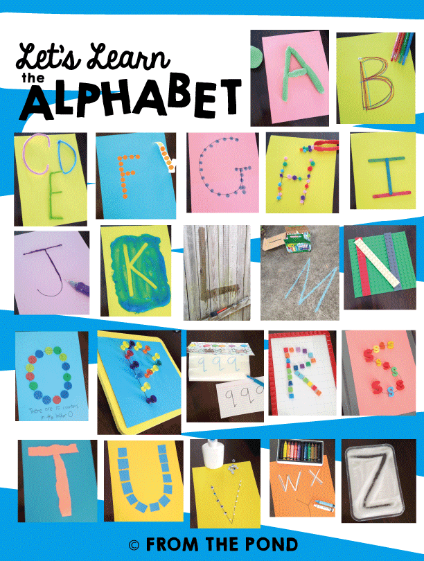 Let's Learn the Alphabet - More Bright Ideas! | From the Pond