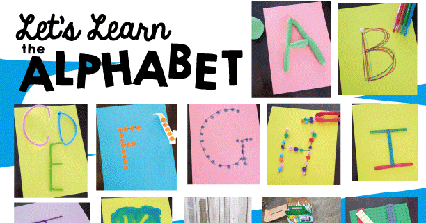 Let's Learn the Alphabet - More Bright Ideas! | From the Pond