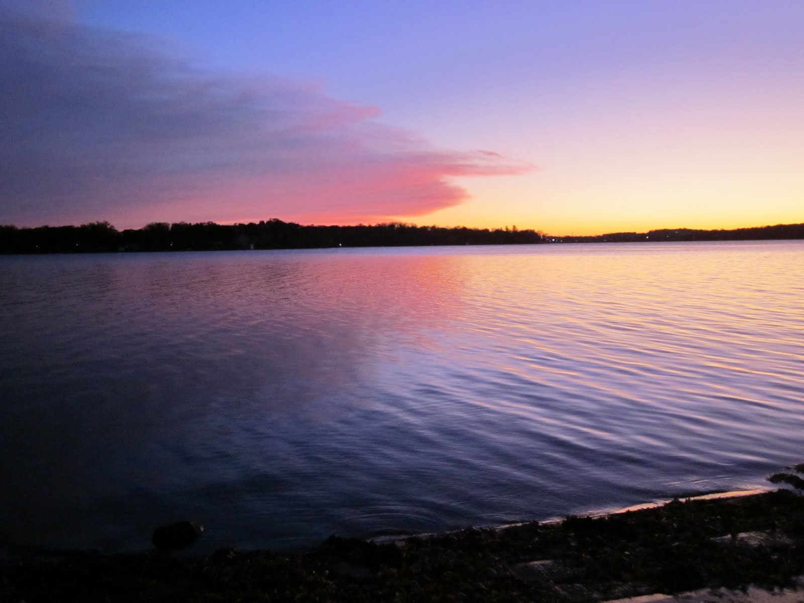 Hibernating Fish Sunset