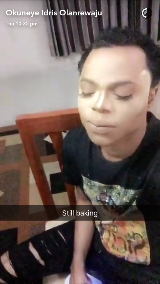 PHOTOS: Bobrisky shows his face before, during and after makeup ...