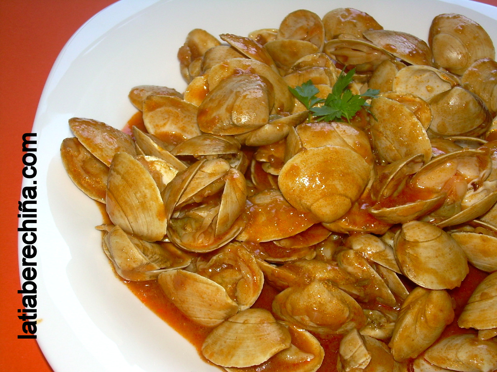 El blog de la tia Berechiña: Almejas a la marinera ao xeito da Tía Bere.