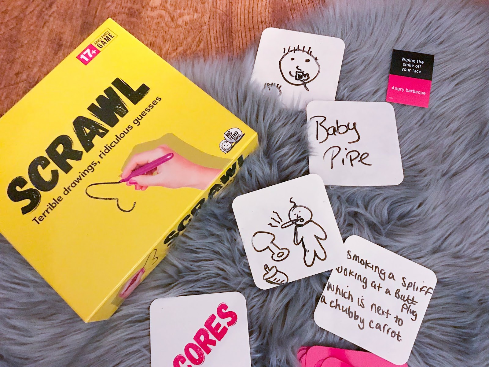 Fashionista Chic: Lifestyle | Adult Games Night With Scrawl