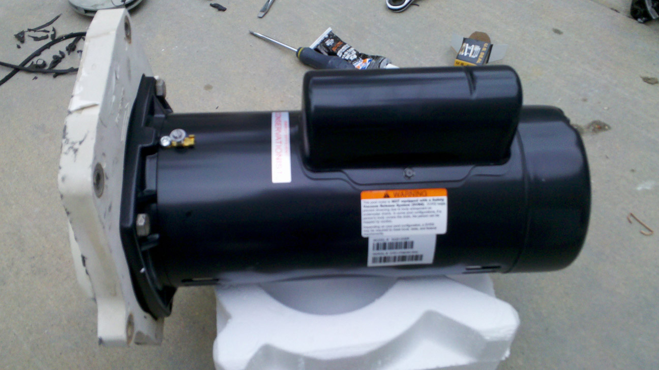 Wine Country Pools And Supplies: Pool Motor Replacement Walk Through