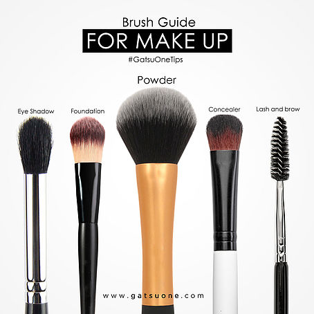 Yuk Kenali Jenis-Jenis Brush Make up! - GATSUONE BLOG