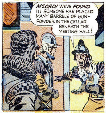 Pappy's Golden Age Comics Blogzine: Number 2301: The Gunpowder Plot