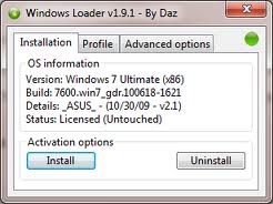 MASTER DOWNLOAD: Windows 7 Loader