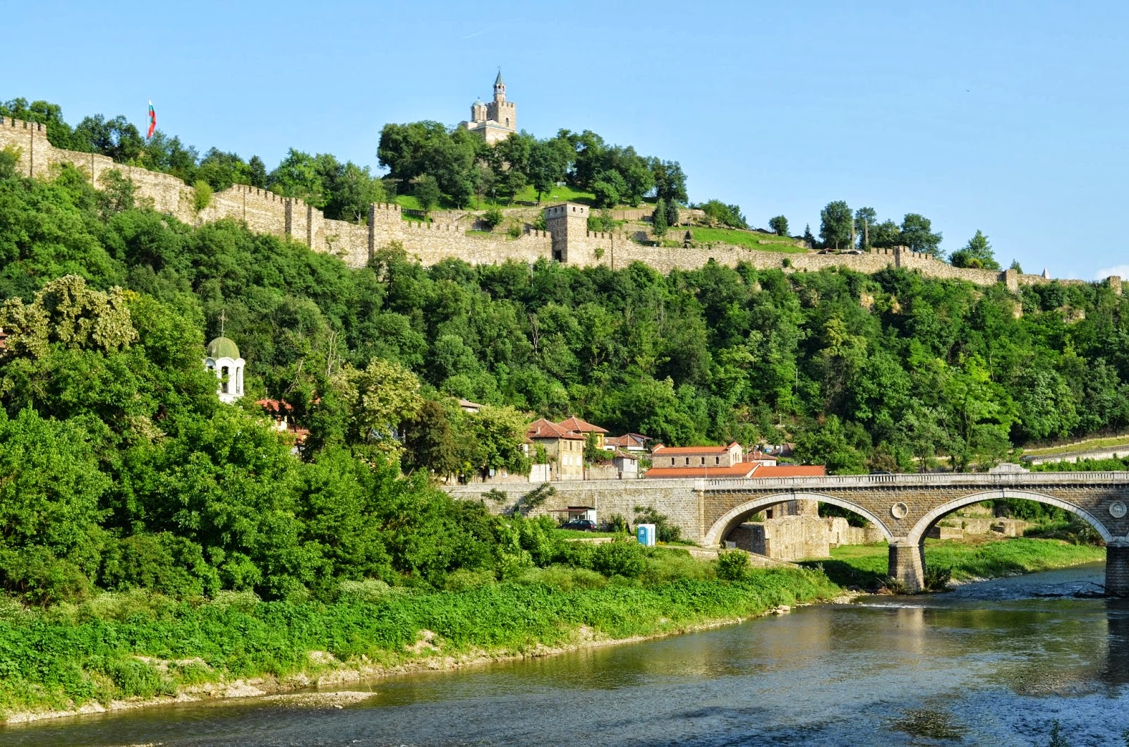 Beautiful Eastern Europe: Tsarevets Fortress (XII century), Bulgaria