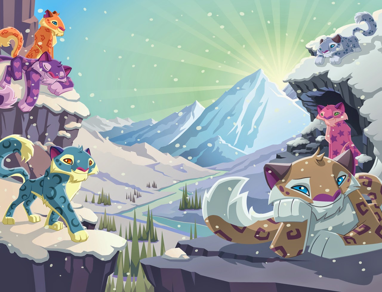Animal Jam Graphic Central!: Mt. Shiveer