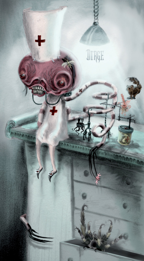 Nothing But The Night!: TAXIDERMIED - The Art of Roman Dirge