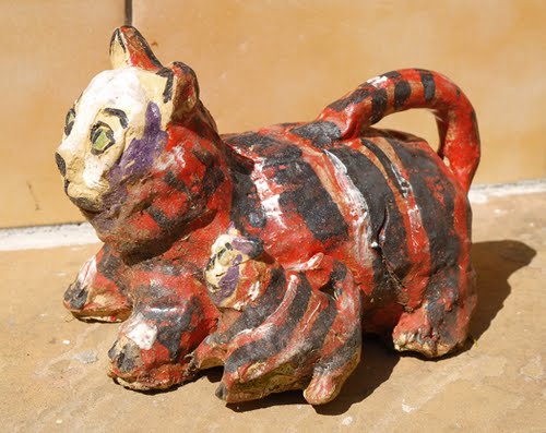 Ahoy Land Ahoy: Ceramic Cats