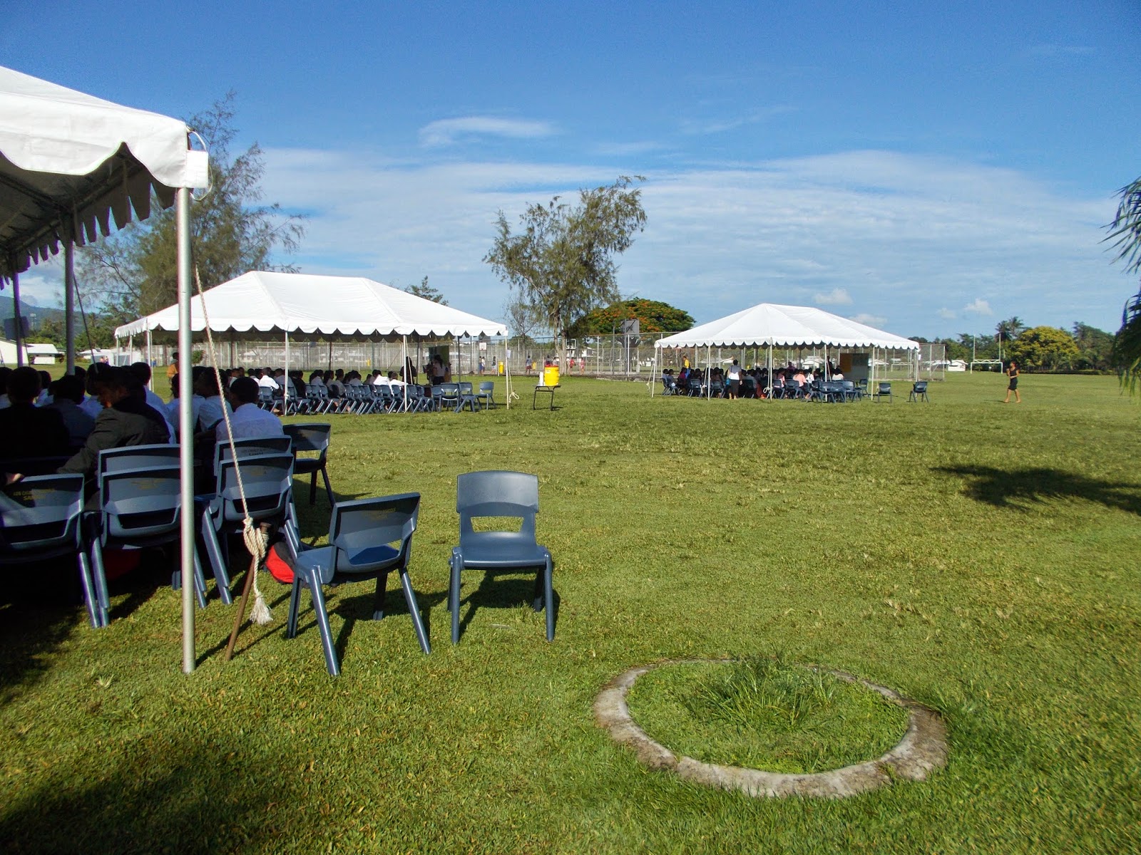 Scenes from Samoa via Seniors: Missionary day at the Pesega Middle ...