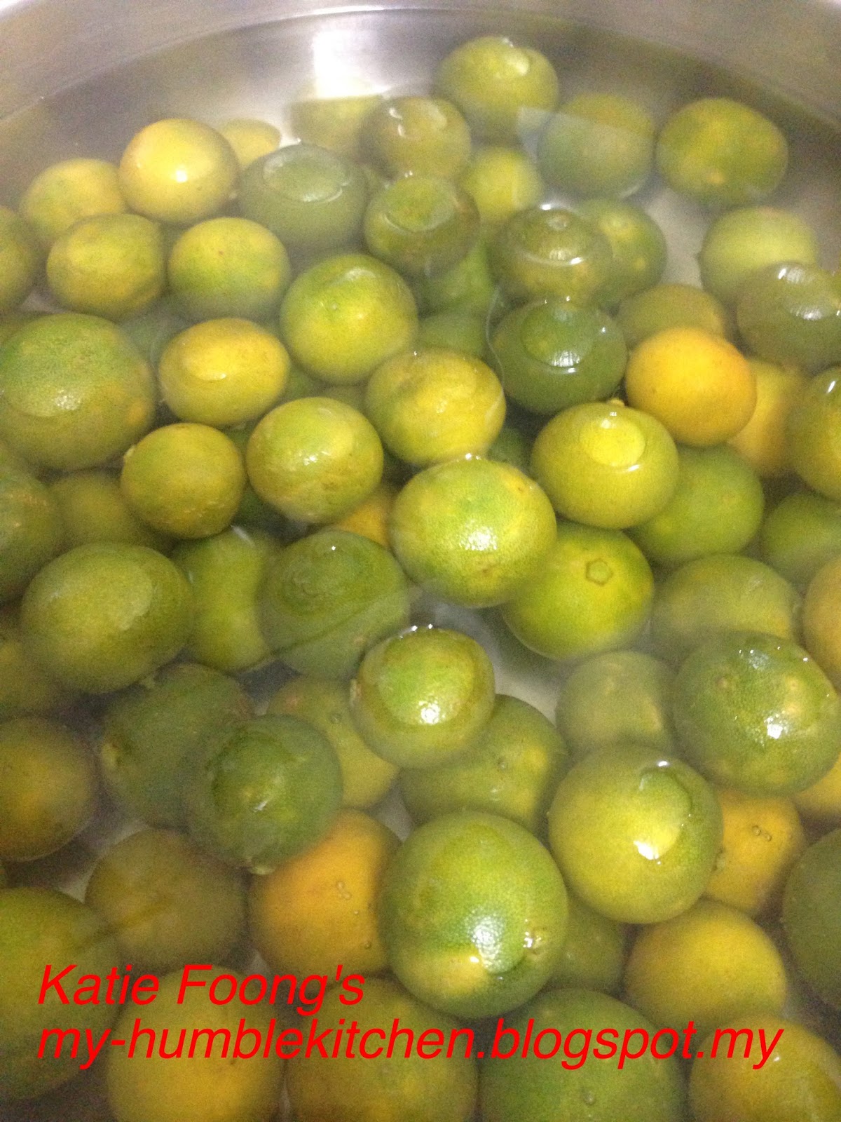 MY-HUMBLEKITCHEN: SALTED DRIED CALAMANSI