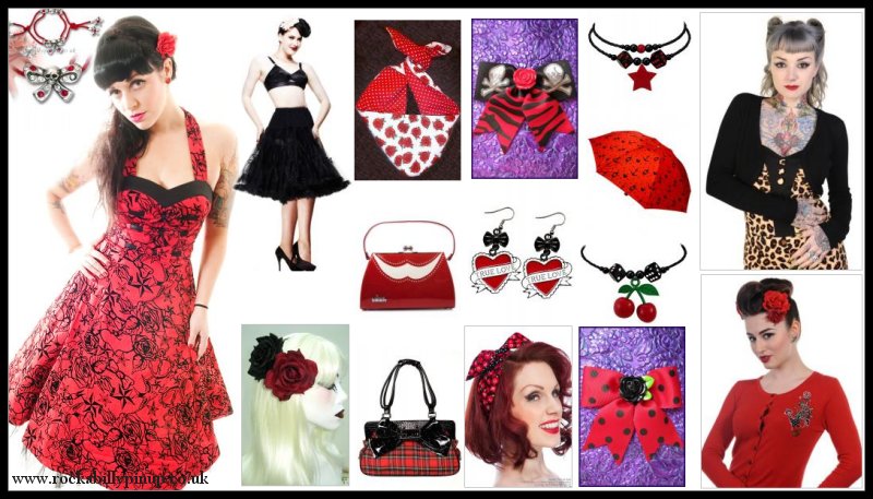 Rockabilly Pinup Blog: Black and Red Summer Essentials at Rockabilly Pinup