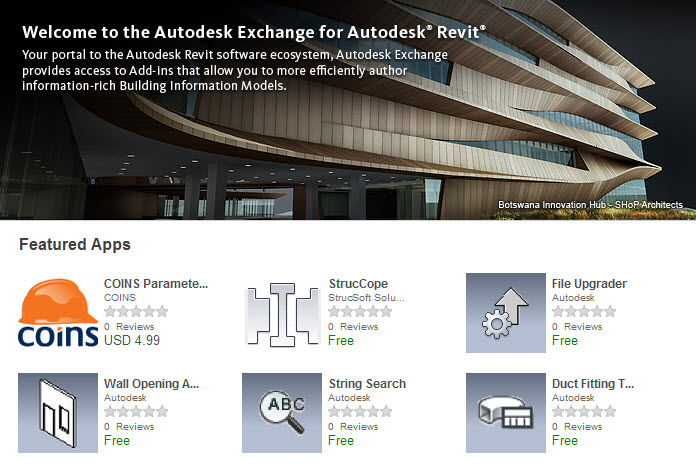 Revit Add-Ons: Autodesk Exchange | Apps for Revit