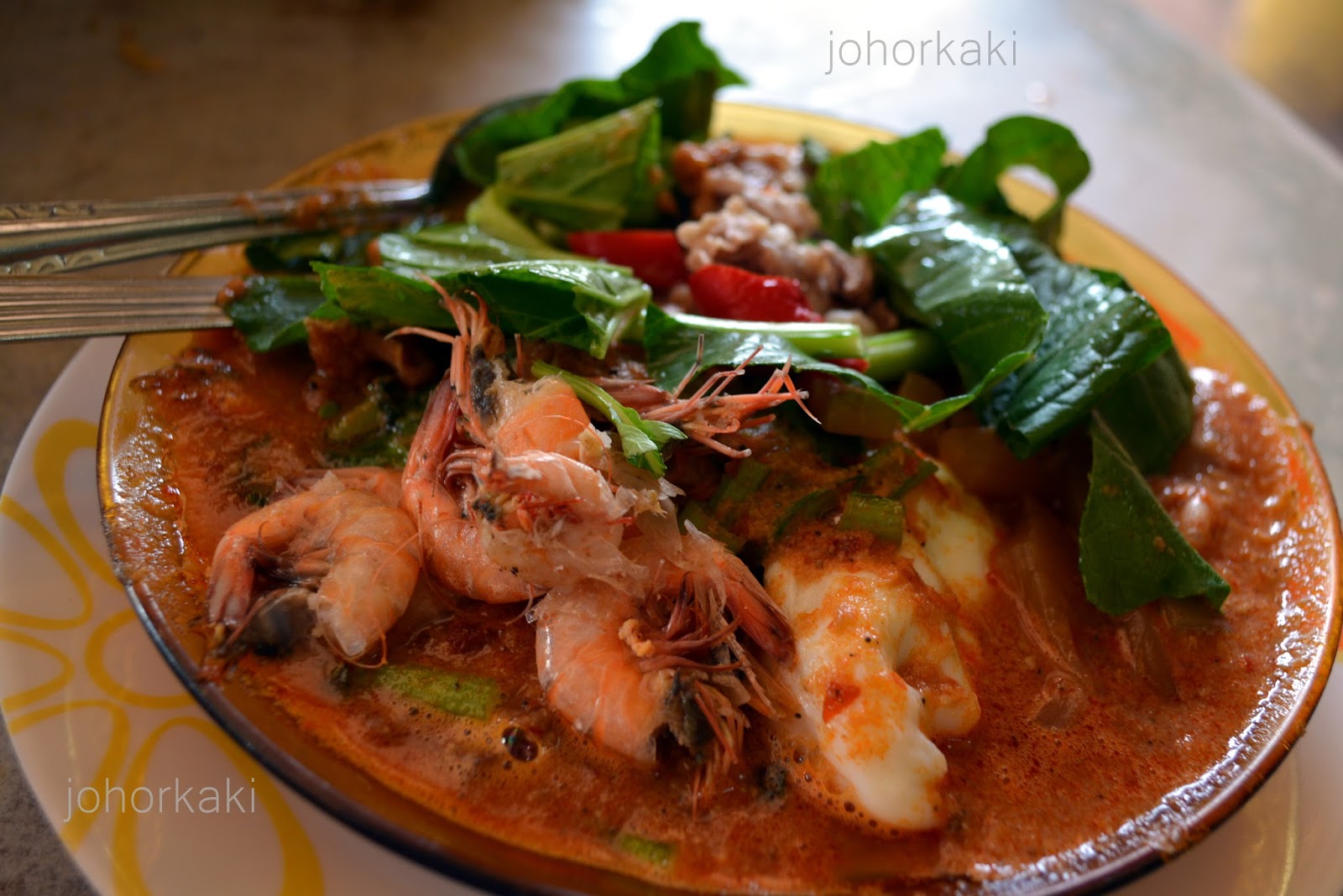 Mee Bandung Muar at Abu Bakar Hanipah Mi Bandung Muar Special, Muar ...