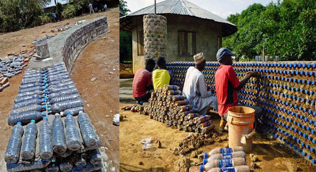 Plastic bottles Turns into Construction Materials