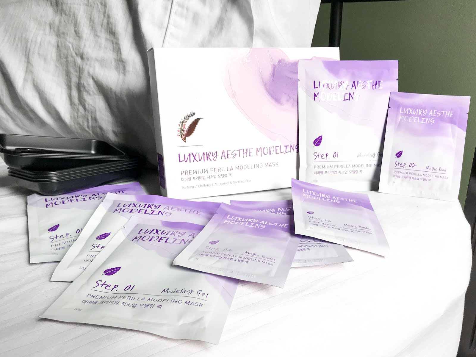 |REVIEW| Dermabell Perilla Premium Modeling Mask: Super Cooling