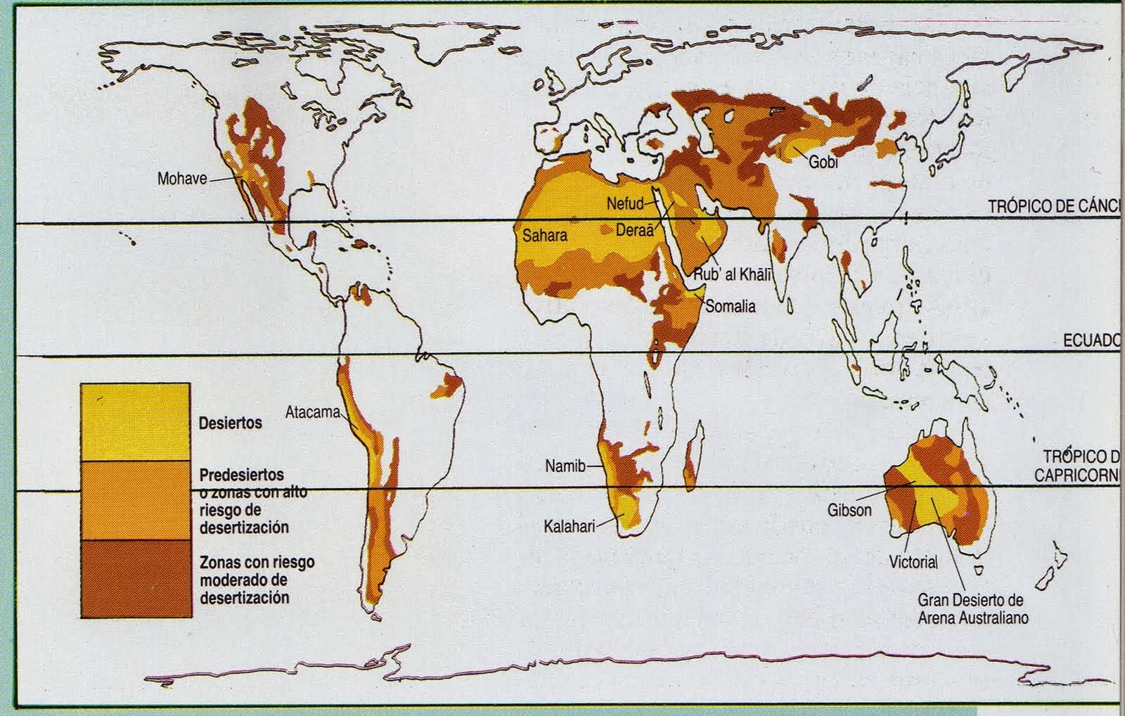 Zonas Deserticas De America Latina