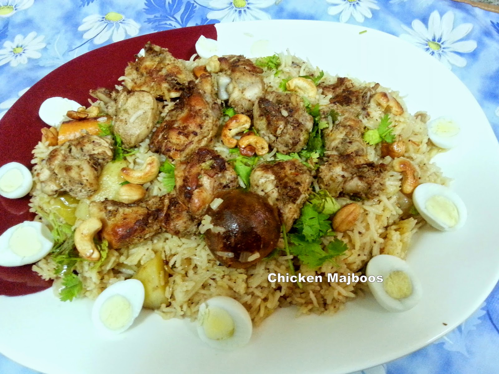 Fam's Culinary Recipes: Chicken Majboos or Chicken Kabsa.