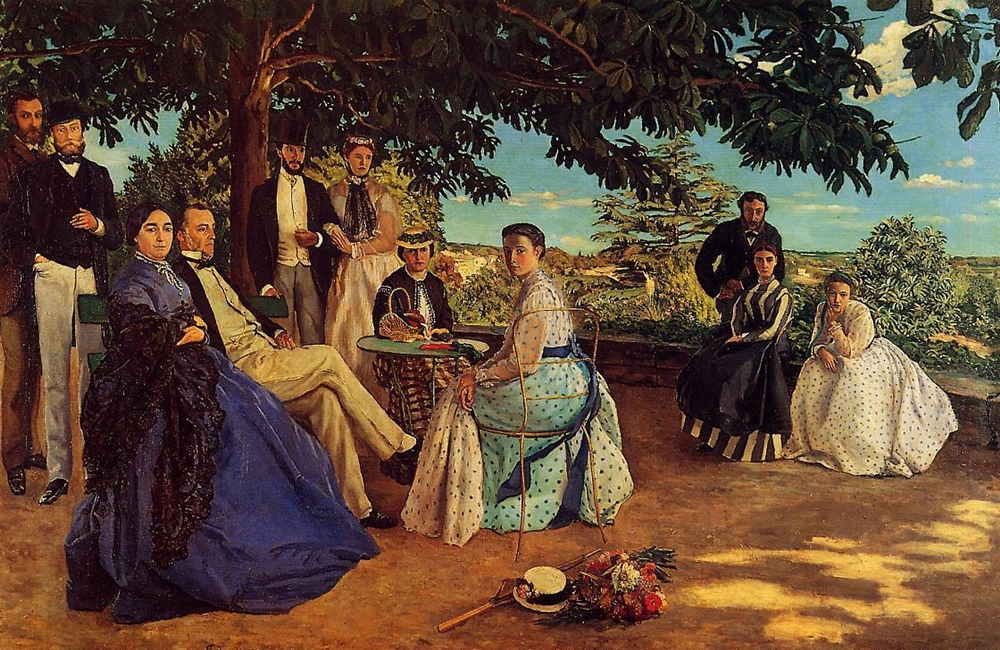Frédéric BAZILLE (1841–1870) | Catherine La Rose ~ The Poet of Painting
