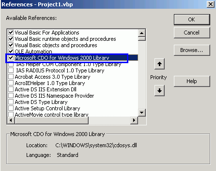 sharing: How To Send Mail Using CDO Visual Basic