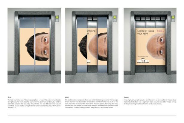 Simply Creative: Clever and Creative Elevator Advertising