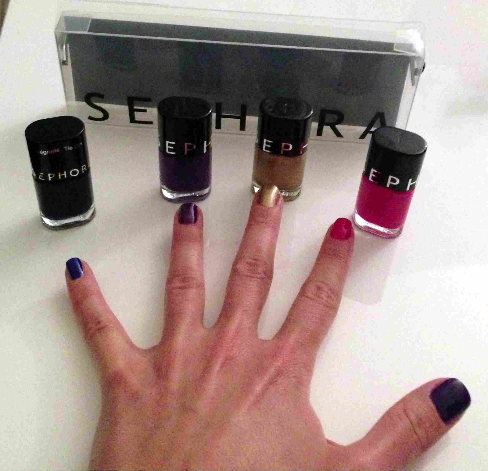 My Small Obsessions: SEPHORA Color Hit Nailpolish Set - A Review