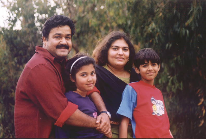 MOHANLAL FAMILY PHOTOS ~ MOHAN LAL & MAMMOOTTY, THE LEGENDARY ACTORS