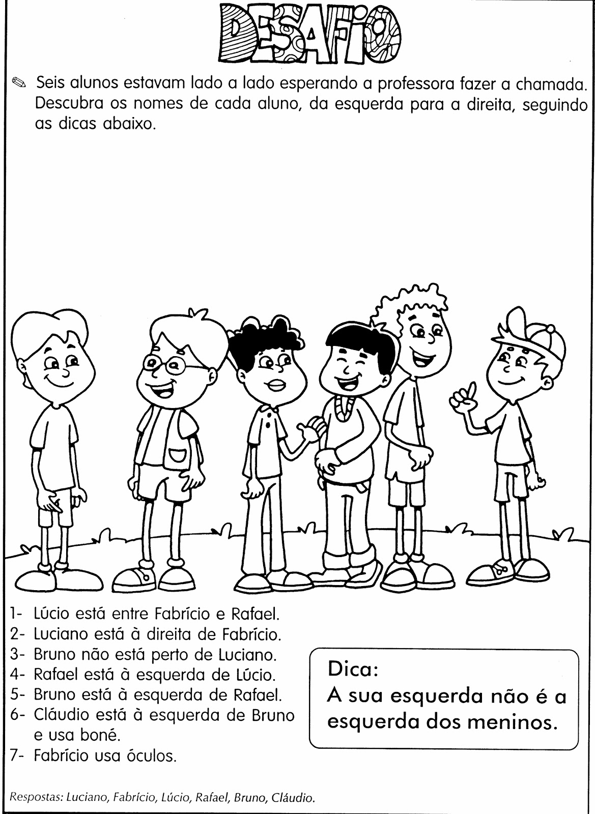 DESAFIOS MATEMÁTICOS. PROBLEMAS ILUSTRADOS. MODELOS DE ATIVIDADES DE ...