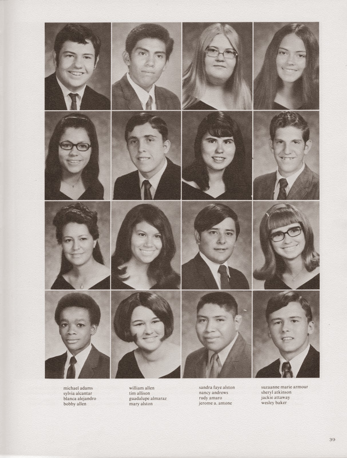 Casa Grande Union High School: Class of 1971 Seniors