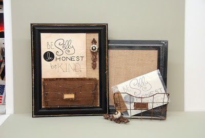 Ben Franklin Crafts and Frame Shop, Monroe, WA: DIY Burlap Frame Mail ...