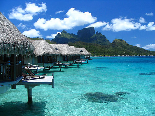 Beautiful Bora Bora Island in the World