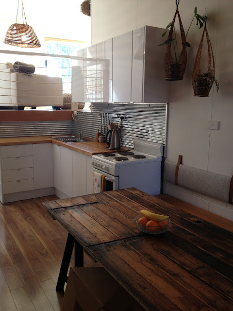 Hello From Tassie: A Completed Beach Shack Kitchen