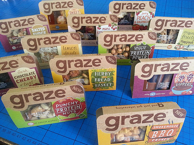 The Brick Castle: Graze 'Good To Go' Instore Snack Range