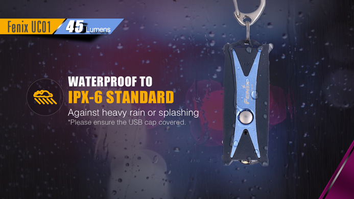 Sun Flashlight จำหน่าย ไฟฉายประสิทธิภาพสูง: ไฟฉายพวงกุญแจ Fenix UC01