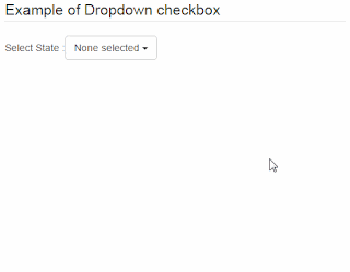 how to create multiselect dropdown with checkbox using Bootstrap ...