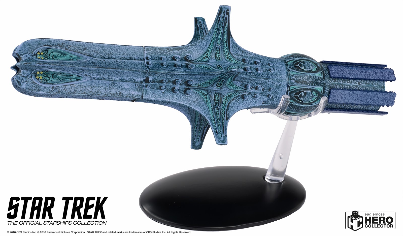 The Trek Collective: Eaglemoss starships: V'Ger and Discovery ships ...