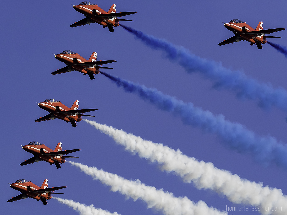 Royal Air Force Aerobatic Team, the Red Arrows