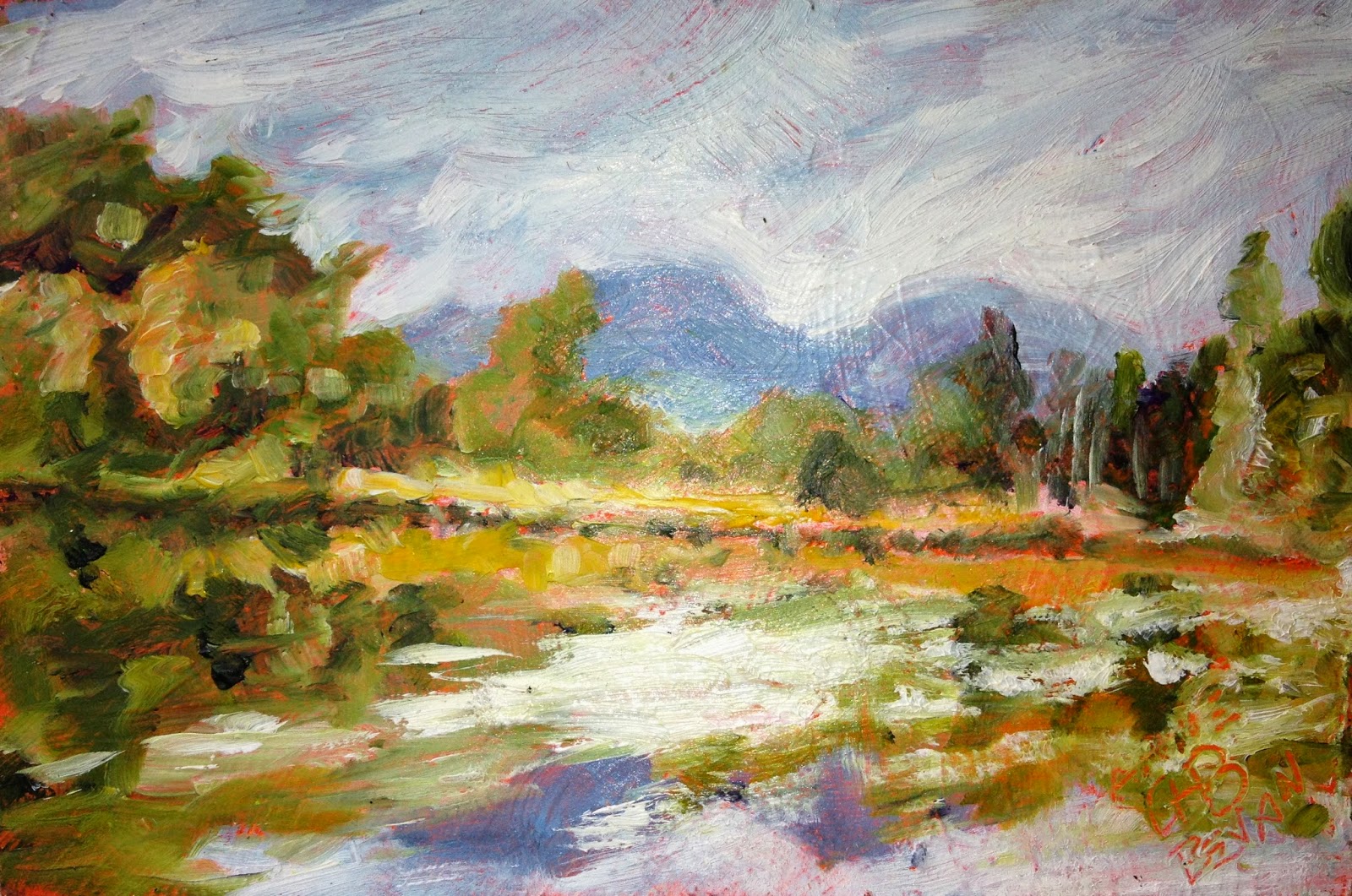 Daily Paintings by Anne Bevan