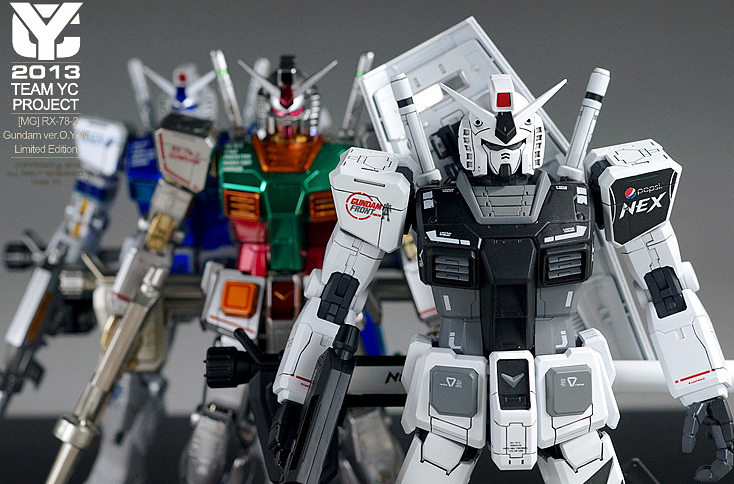 GUNDAM GUY: Team YC Project: MG 1/100 RX-78-2 Gundam Ver. Pepsi, 7 ...