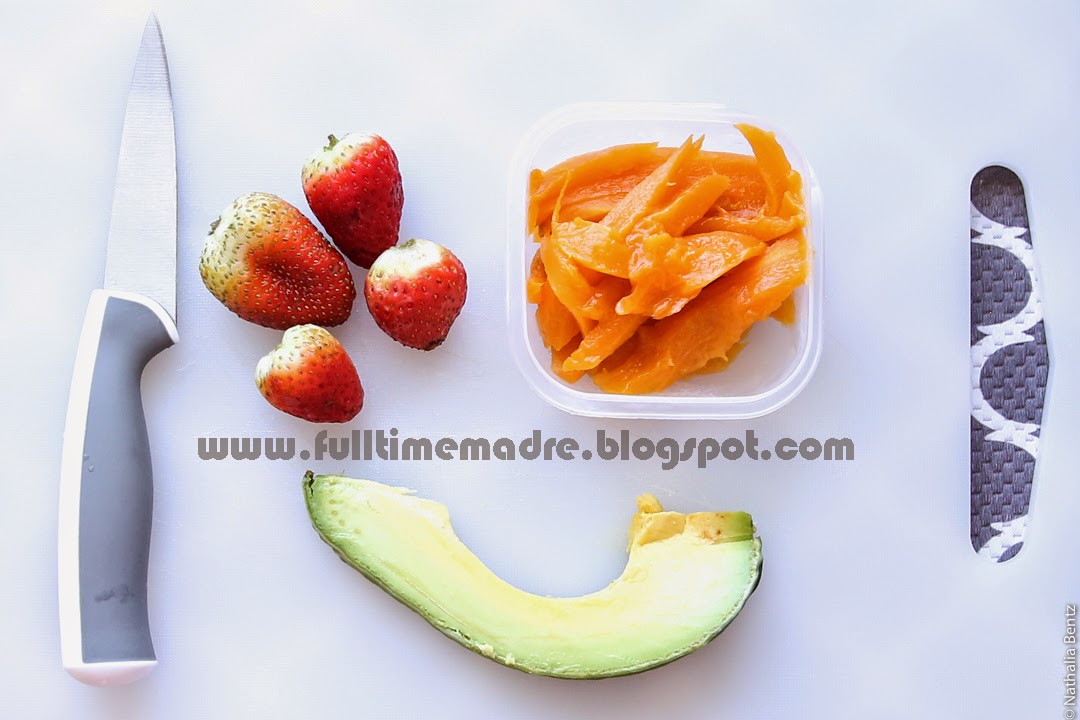 Compota de Mango, fresas y aguacate