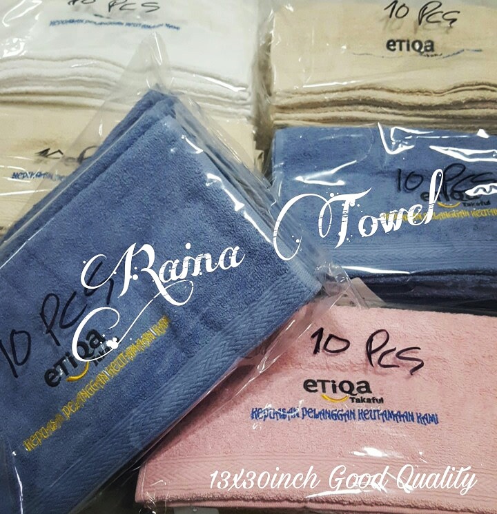 Set tuala dan Nonwoven bag