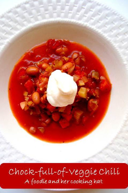 Spices and aroma: Chock full of veggie chili - My Southbeach favourite