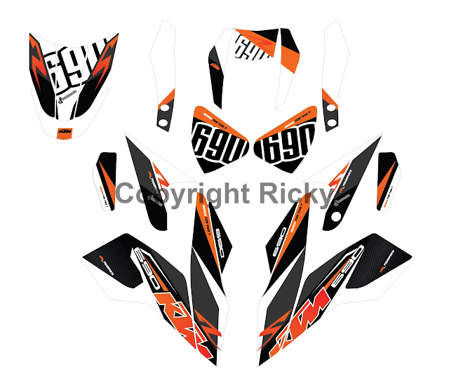 KTM Duke Custom Decals Graphics: New Custom Design Graphics KTM Duke ...