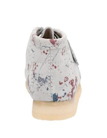 Splattered For Fall: Clarks Originals Wallabee Boot | SHOEOGRAPHY