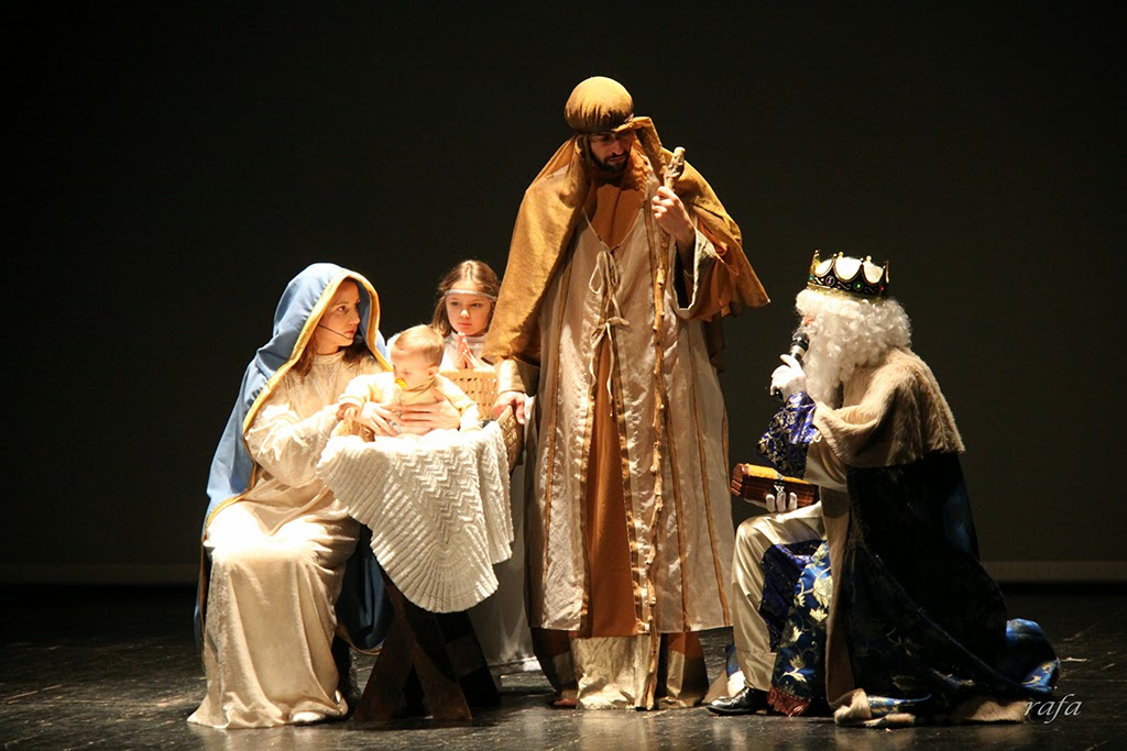 Escena "Adoración de Los Reyes Magos"